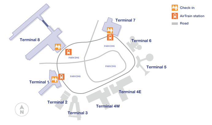 New York JFK Airport Car Rental - Book Now - Airport Rentals